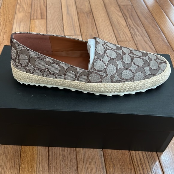 Coach | Shoes | Coach Mens Signature Jacquard Espadrille | Poshmark
